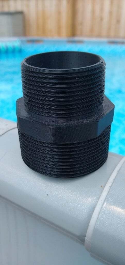 Free STL file Intex Pool Adapter 🎱・3D printable design to download・Cults